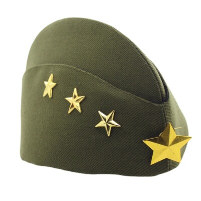 Russian Army Pilotka Cap Soviet Soldier Star Hat Military Style Uniform ...