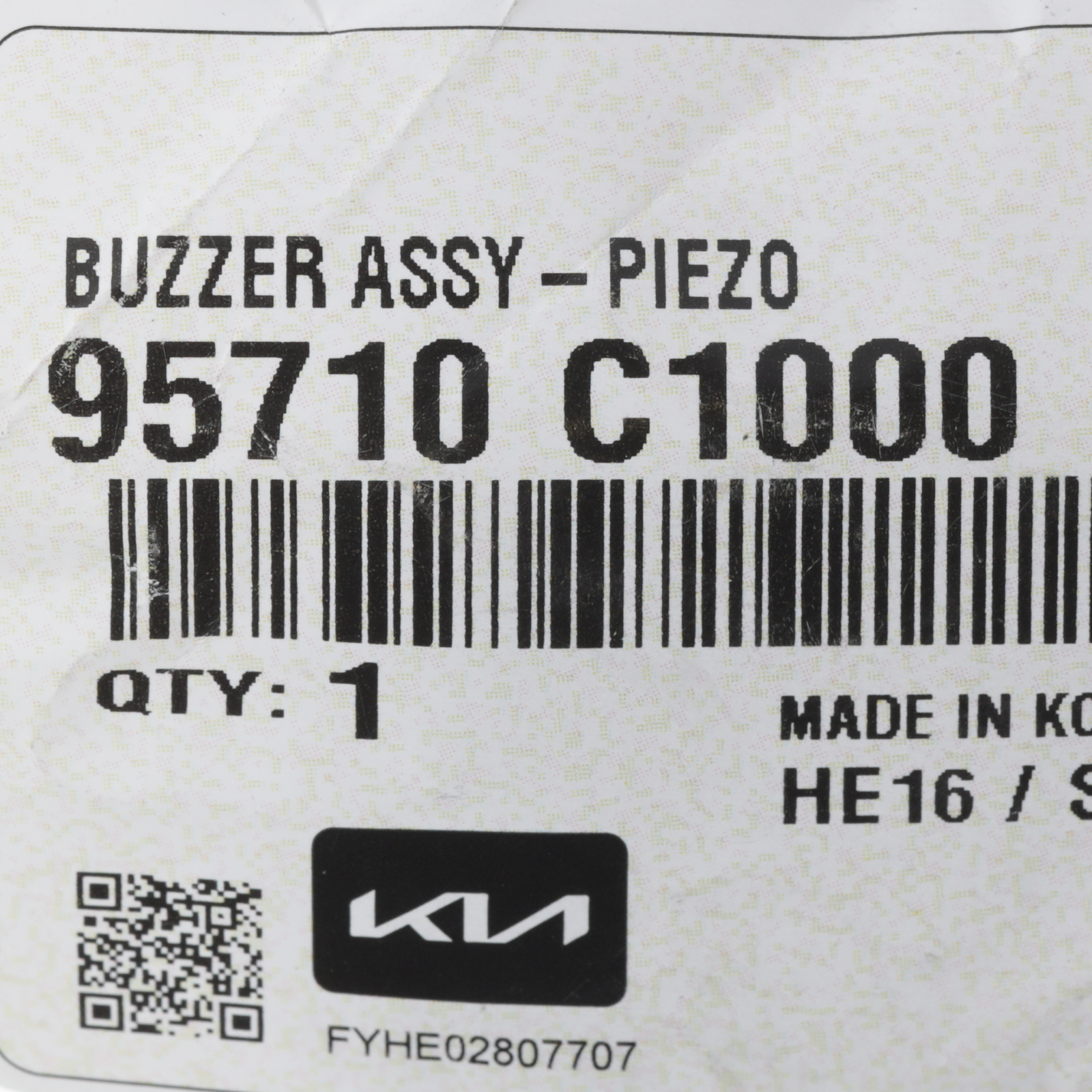Kia 95710C1000 Genuine OEM Buzzer for sale online | eBay