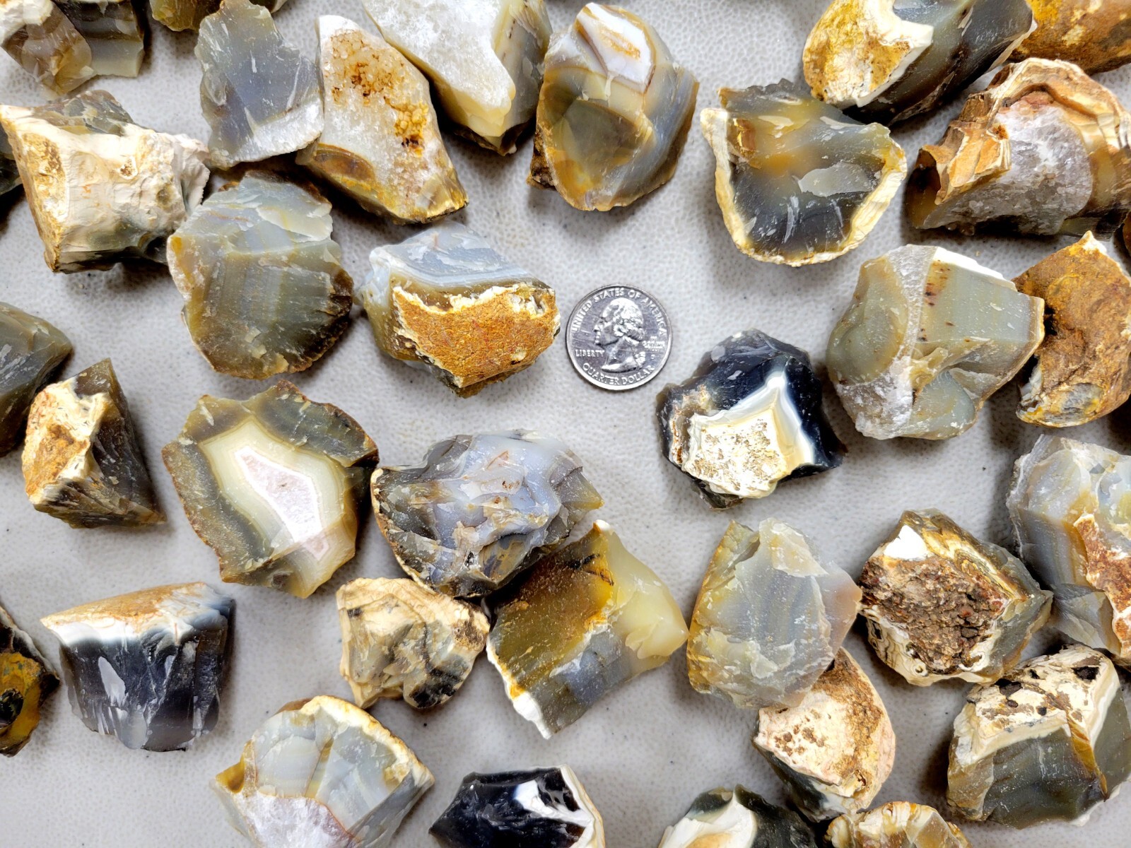 Raw Rough Yellow Carnelian Agate Crystals Bulk Stones from India for Tumbling | eBay