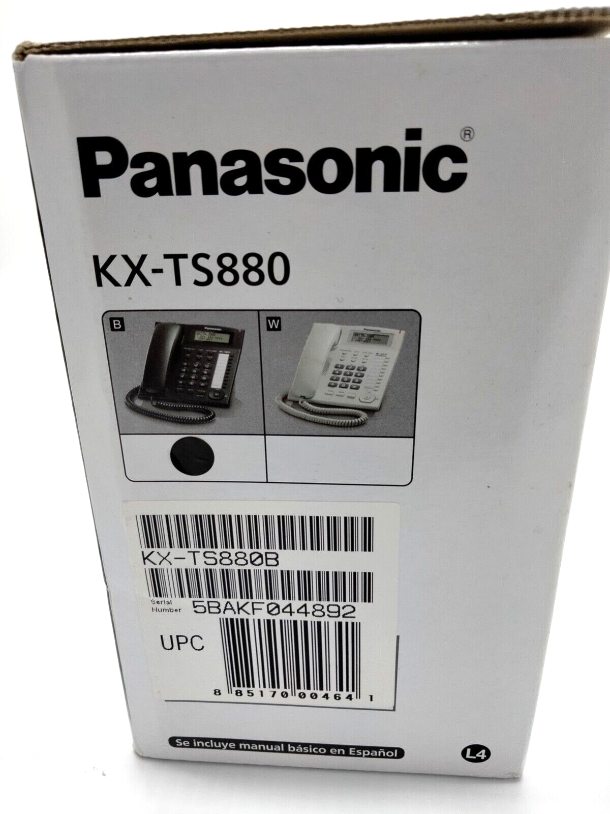 Panasonic KX-TS880 Single Line Corded Phone for sale online | eBay