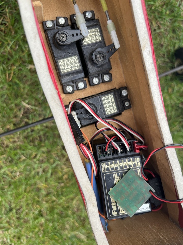 Precedent RC Plane Nitro Engine Futaba Servos Project Untested ...
