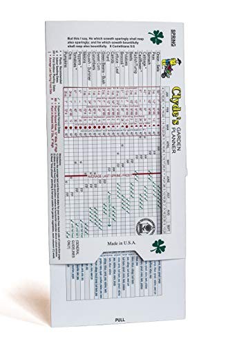 CDm Planning Clyde's Garden Planner - Vegetable Planting Slide Chart ...