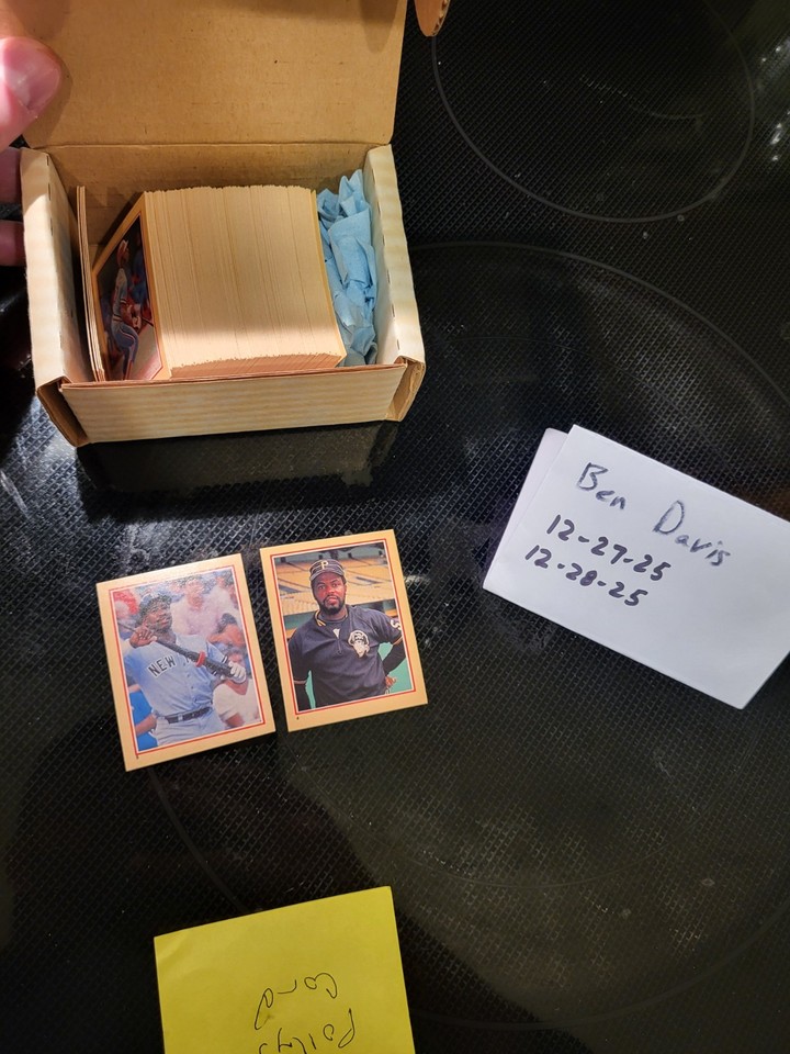 1982, 1983, 1984 Topps & 1983, 1984 Fleer Baseball Complete Sticker ...