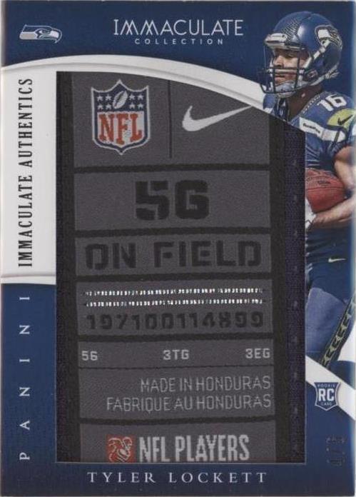 2015 Panini Immaculate Collection - Immaculate Jumbos Tyler Lockett #IJ ...
