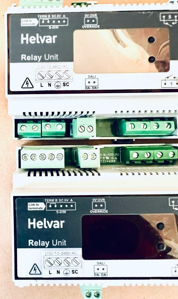 Helvar 498 Relay Unit digidim 498 Rev 9Software V1.6 | eBay