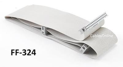 24 inch 34-Pin 3.5in IDC Floppy 2-Drive Ribbon Cable, CablesOnline FF ...