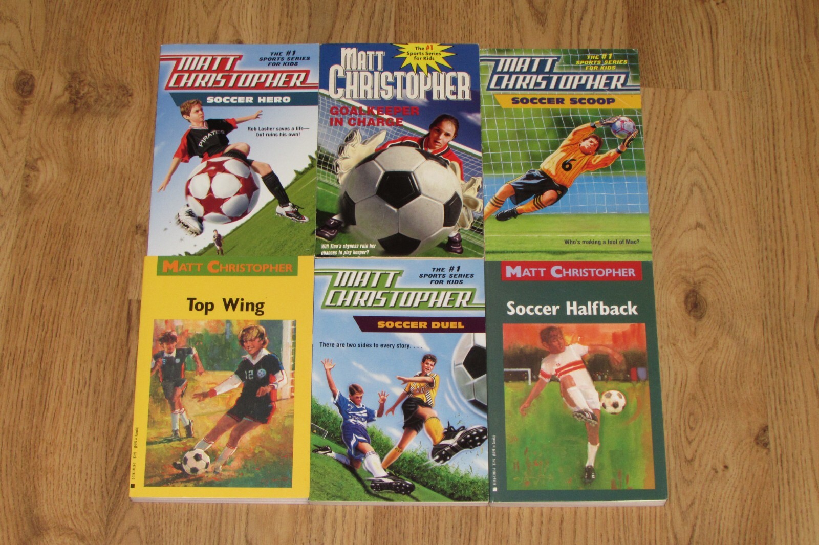6 Matt Christopher SOCCER Sports Series Chapter Book Lot | eBay