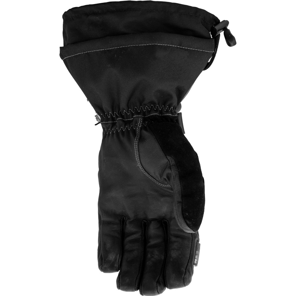 FXR Mens Hybrid Helium Gauntlet Insulated Snowmobile Gloves Black Size ...