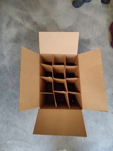 4000 small cardboard shipping boxes with bottle dividers. | eBay