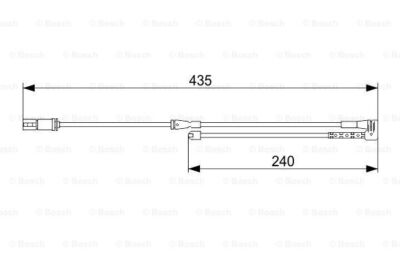 Brake Wear Sensor 34356865611 | eBay