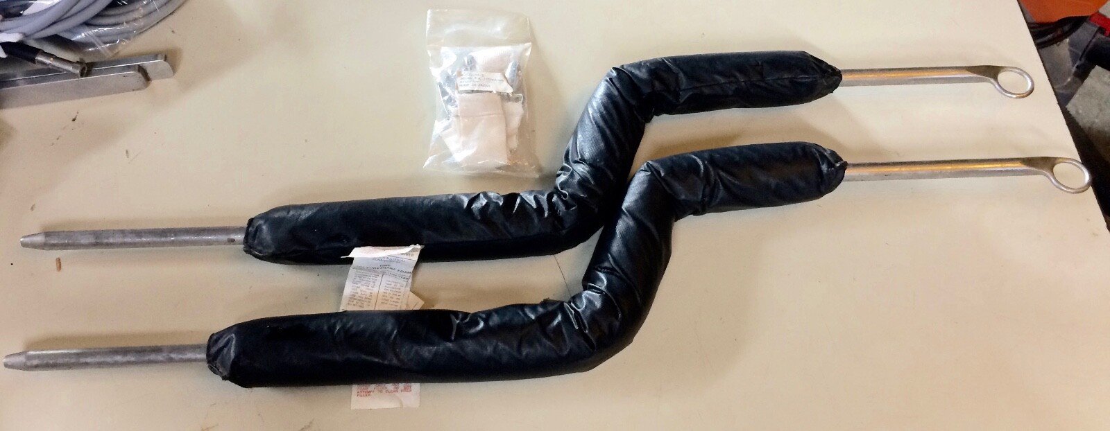 Skytron 4-020-02-4 lithotomy stirrups with new straps. Good cond ...