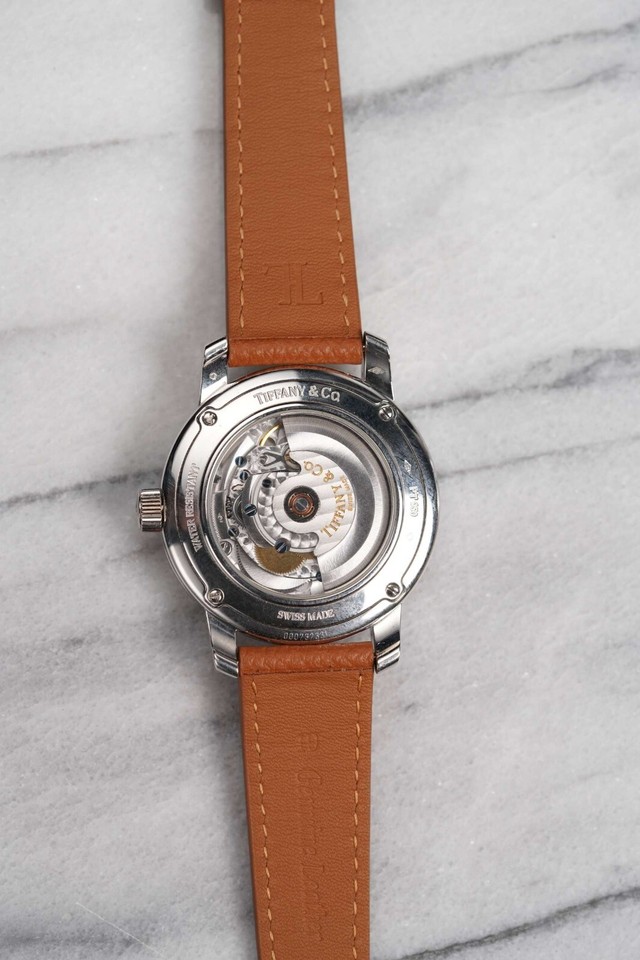 Tiffany & Co 2000s Platinum Triple Calander Automatic 39mm Case | eBay