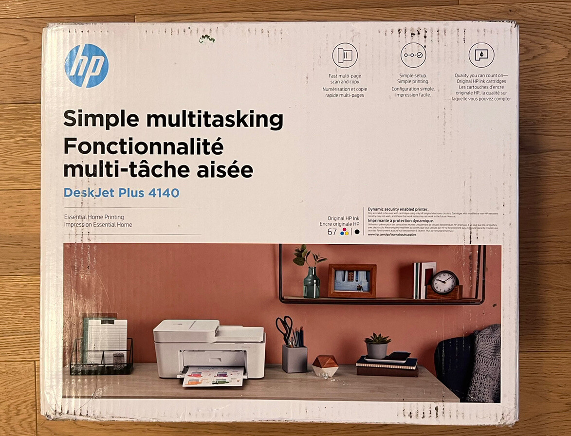 [Pickup Only in 90028] HP DeskJet Plus 4140 Multi Function All in One ...