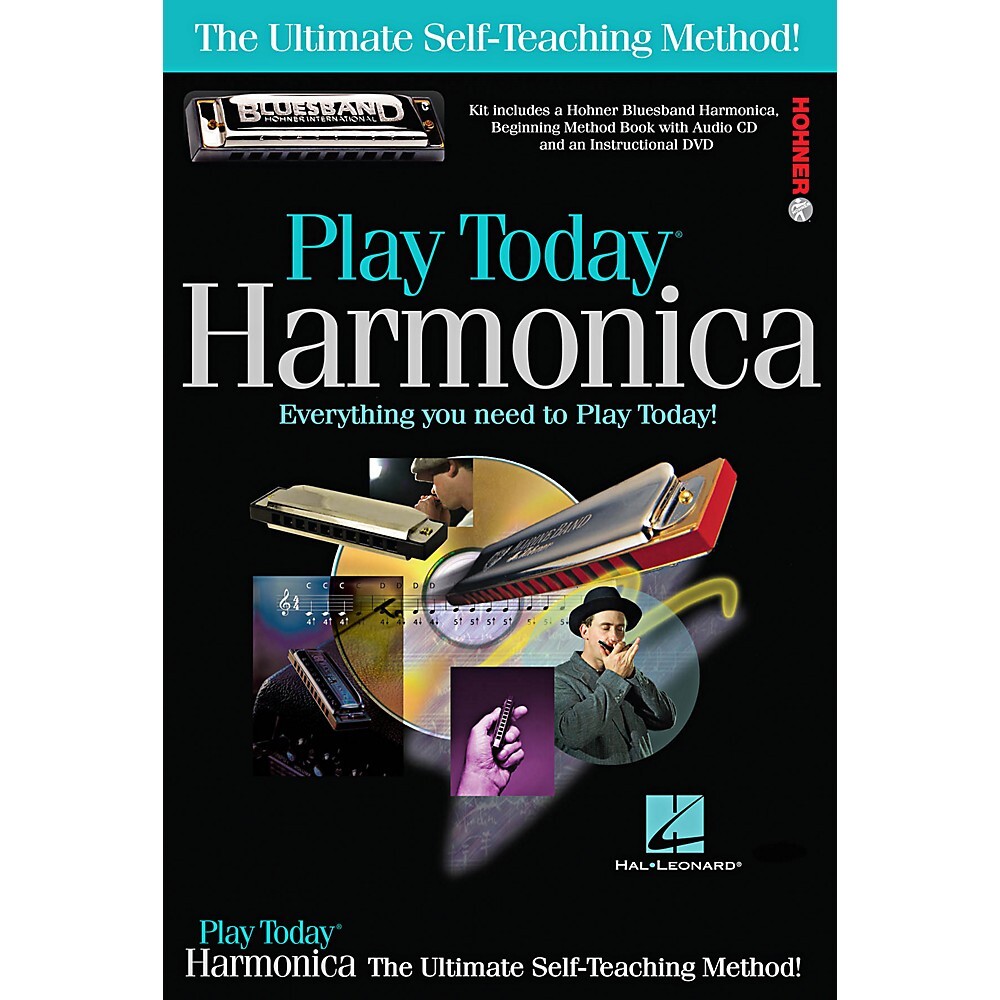 Hal Leonard Play Today Harmonica Complete Kit (Book/CD/DVD/Harmonica) | eBay