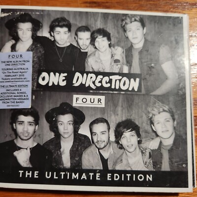 Four by One Direction Ultimate Edition Australia UK w/booklet plus 2 ...