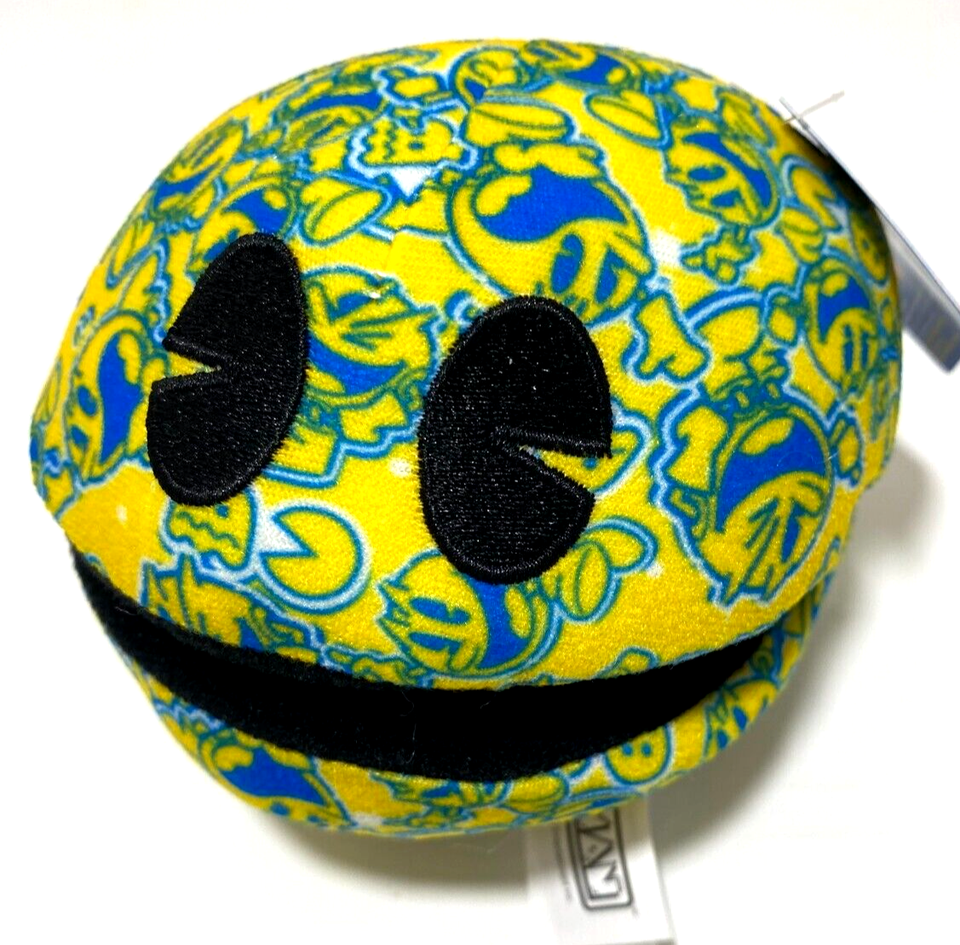Yellow Round Pac Man Special Edition. 5 inch. New with tag Pac-man | eBay