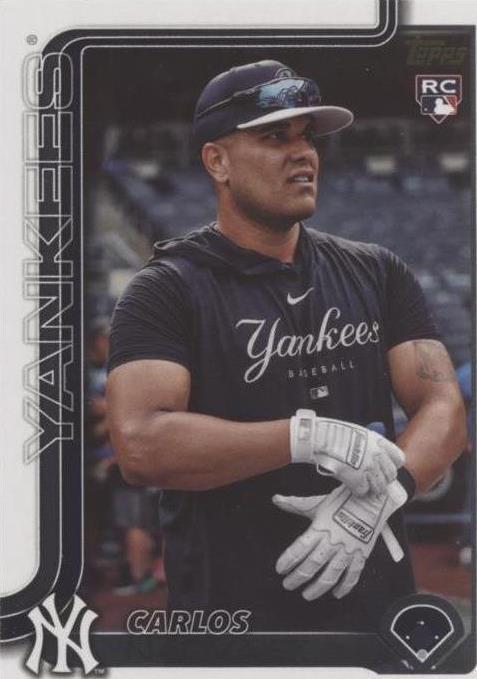 2025 Topps Series 1 - Carlos Narváez #115 Golden Mirror Image Variation ...