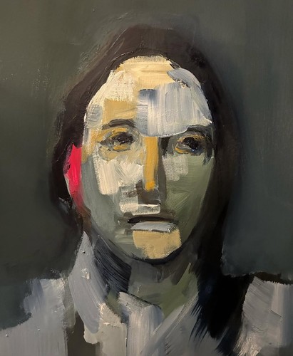 Parsons People. Original Abstract Portrait 18x24 Inches. Canvas. Signed ...