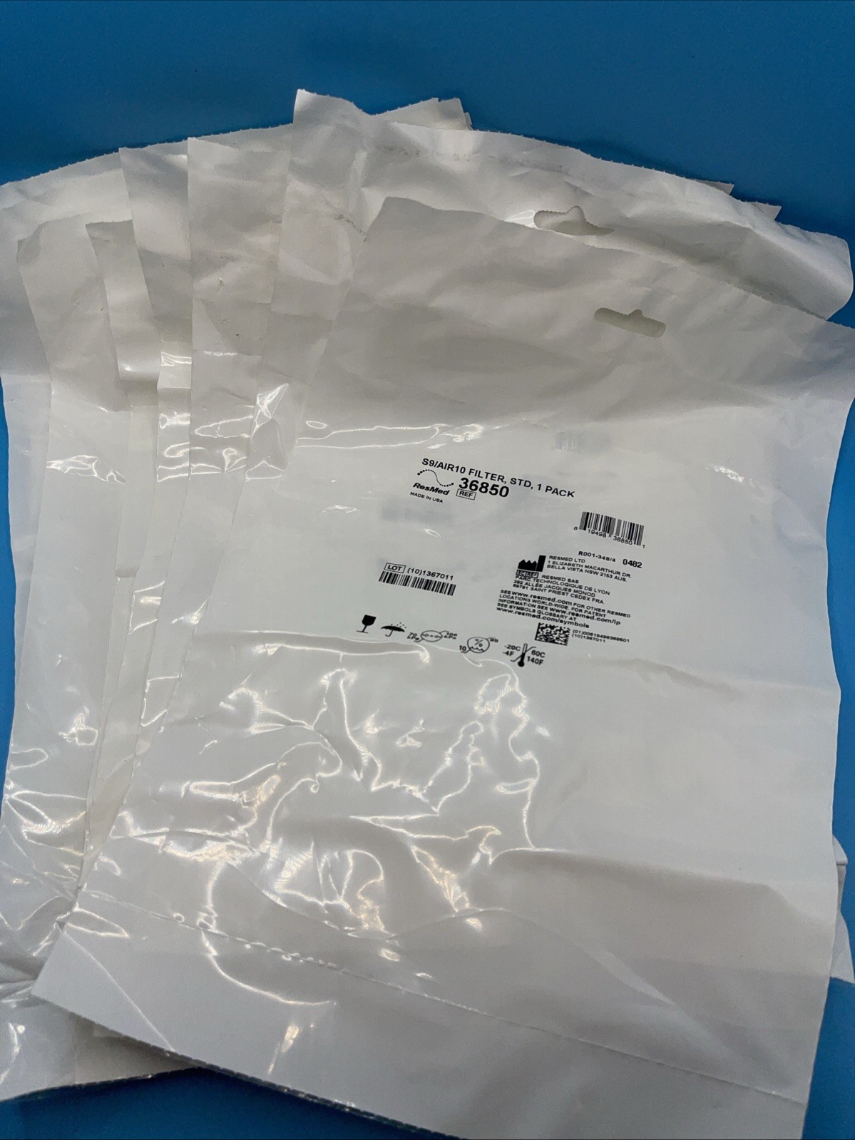 OEM Genuine Res Med S9 / Air10 Replacement Filter ONLY - New Lot Of 11 ...