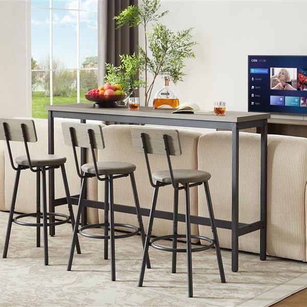 Long Bar Counter Table Set⚡️US SHIPPED | eBay