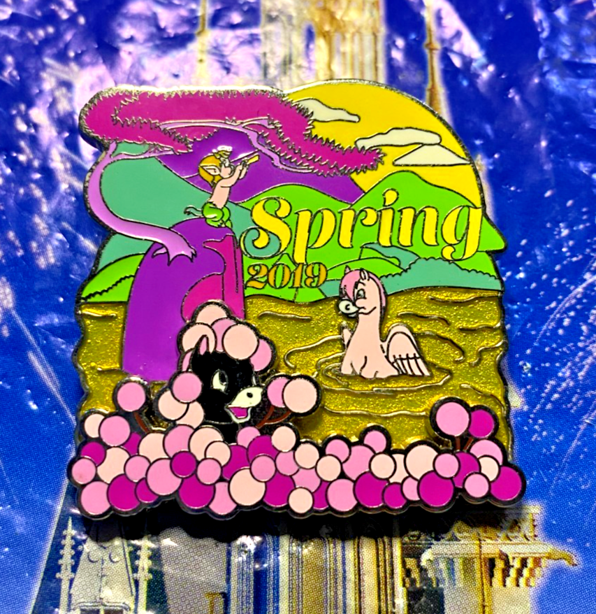 Disney Fantasia Spring 2019 Pin - Cherub Satyr Pink Peter Pegasus Pin ...
