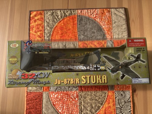 NIB Ultimate Soldier 32X JU-87B/R STUKA Lt. Hubert Polz German WWII ...