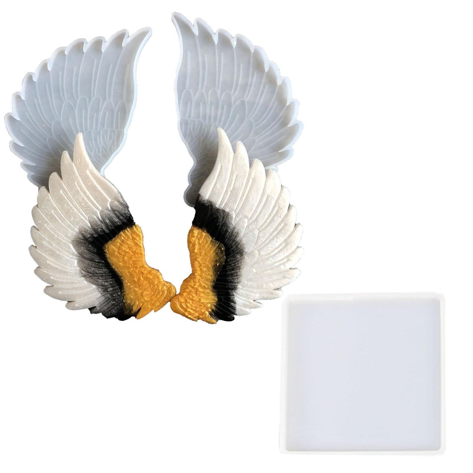 Angel Wings Mold Silicone Fondant Cherub's Wing Candy Sugar Mold DIY ...