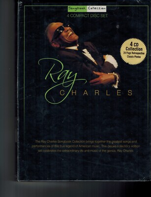RAY CHARLES - SONGBOOK COLLECTION - NEW SEALED 4 CD BOX | eBay