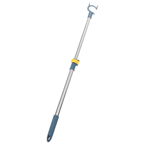 Retractable Clothes Rack Hanger Pole Reach Clothesline Rod Extendable ...