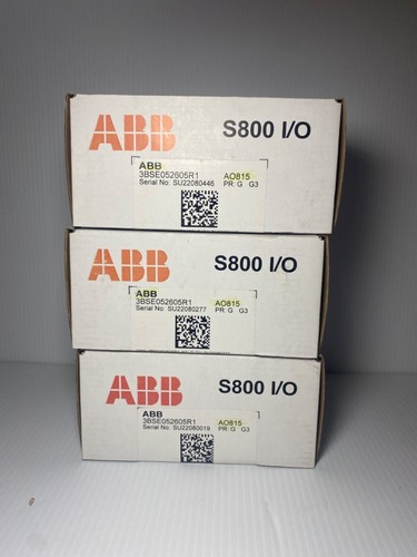 One New In Box ABB AO815 S800 I/o Analog Input Module 3BSE052605R1 | eBay