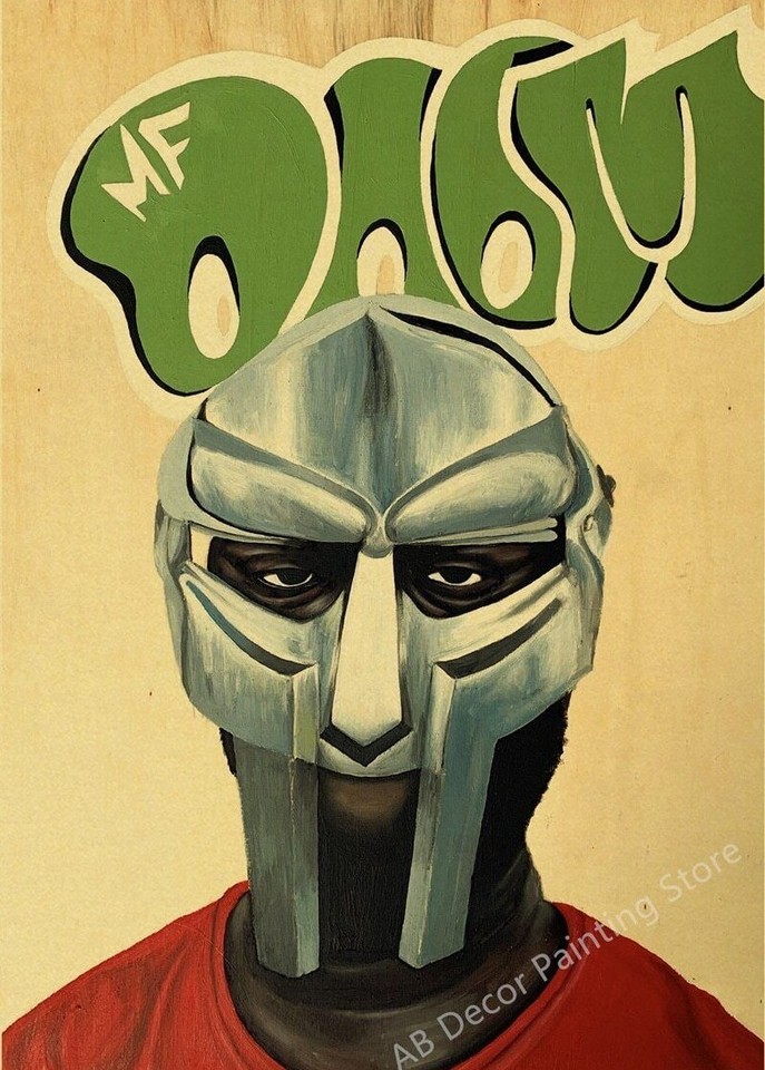 Home Decor Print A3 Wall Art MF DOOM Music Poster Artwork | eBay