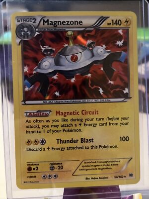 Pokémon TCG Magnezone BREAKthrough 54/162 Holo Holo Rare LP/NM | eBay