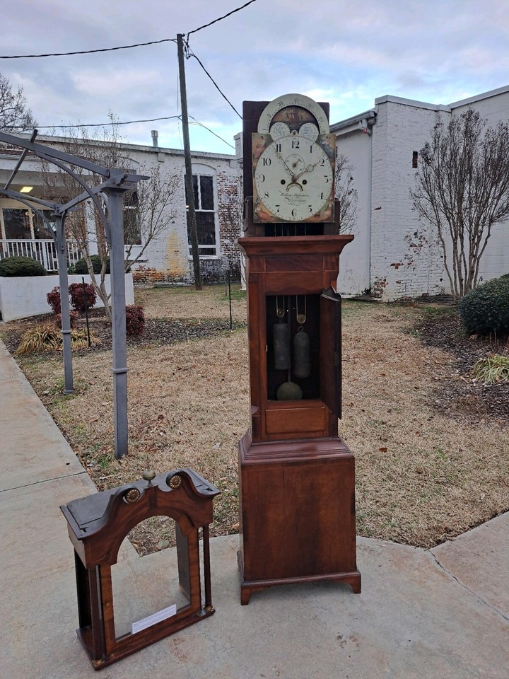 Mahogany Tall Case Clock, Hallam & Steveson Of Nottingham circa 1818 | eBay