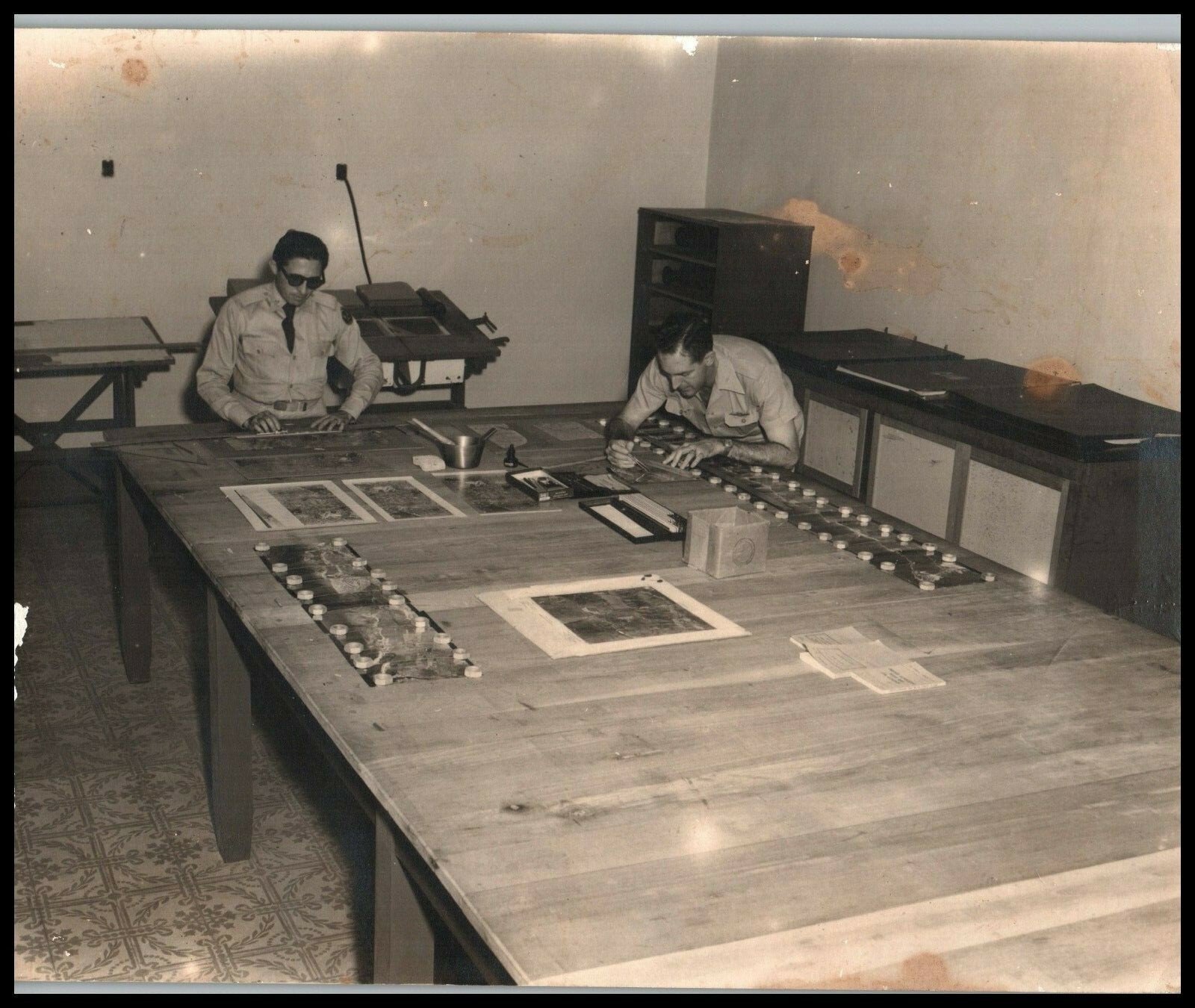 CUBAN POLICE MILITARY ARMY BATISTA TROOPS PORTRAIT 1950s UNIFORM ORIG ...