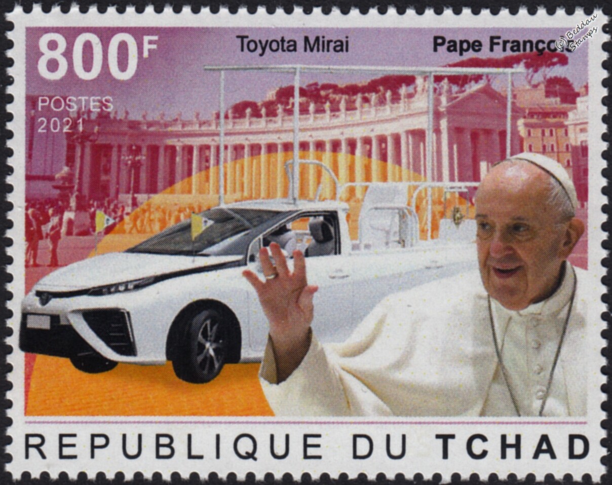 TOYOTA MIRAI Popemobile (Pope Francis) | Grelly UK