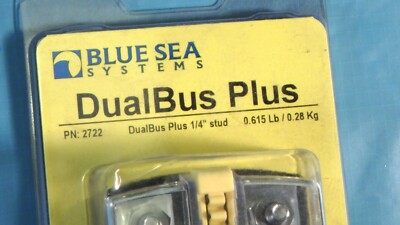 Blue Sea DualBus Plus 150 Amp Buss Bar 2722 NEW | eBay