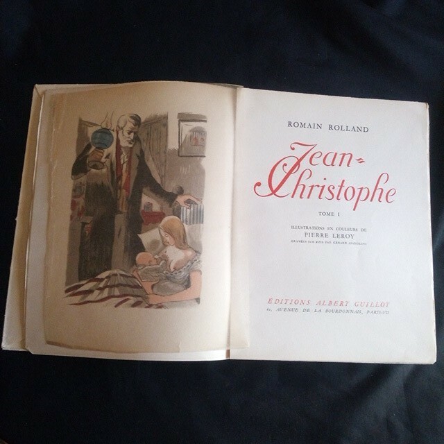 Roman Rolland: Jeans Christopher Tome 1 Illustrations IN Colours by ...