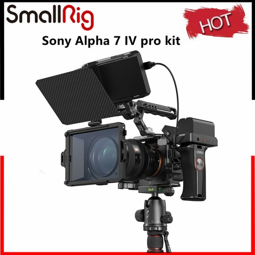 SmallRig A7 IV Camera Cage Kit (Handle+Cage+Mini Matte box)for Sony a7 ...