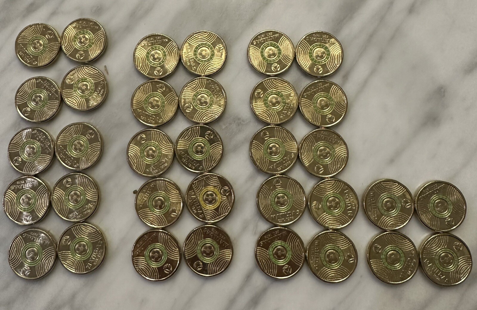 111 x Matildas Coins 2023 WWC - Full Set - see description for ...