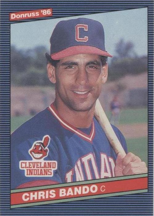 1986 Donruss - Chris Bando #373 for sale online | eBay