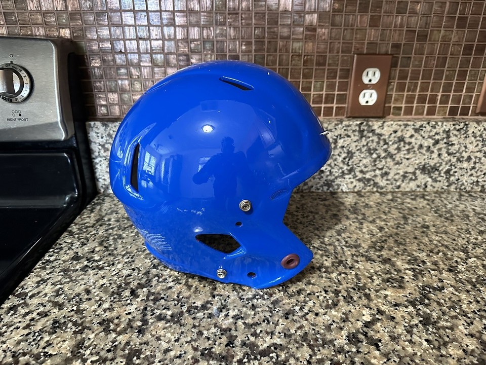 Riddell Revo SPEED Football Helmet - Blue SHELL ONLY Adult Large | eBay