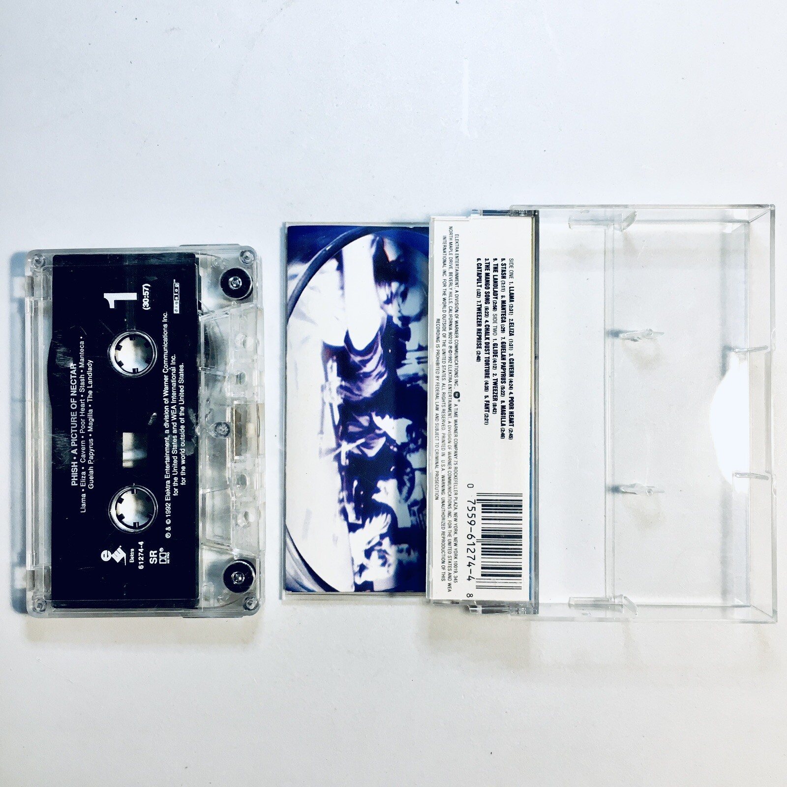 A Picture of Nectar by Phish (Cassette, Feb-1992, Elektra (Label)) for ...