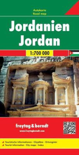 Jordan Road Map 1:700 000 | eBay