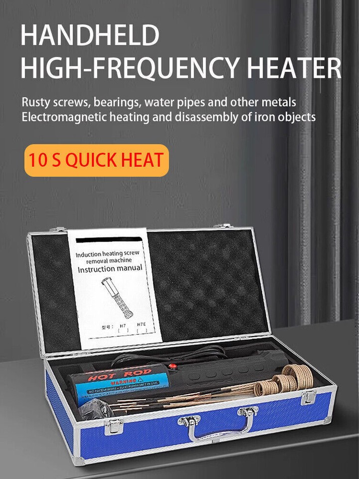 1100W Car Magnetic Induction Heater Tools Ductor Flameless Heater w ...