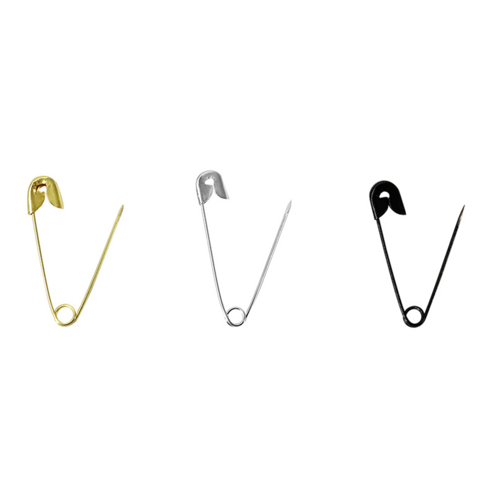 540Pcs/Box Assorted Small Safety DIY Mini Buckle Pin Clothes Metal Tool ...