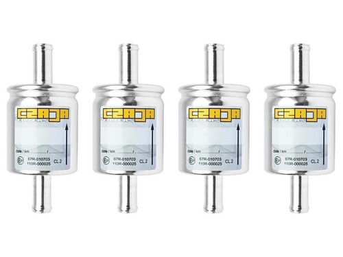 4x Universalfilter 12mm-12mm Gasfilter LPG GPL Autogas BRC KME LOVATO ...