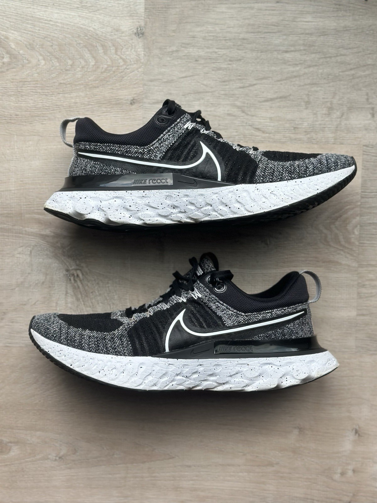 Nike Men's React Infinity Run FK 2 "Oreo" Black White… - Gem