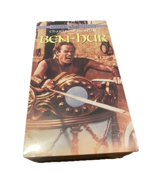 NEW - Ben-Hur (VHS, 1996, 2-Tape Set, MGM) Charlton Heston Screen Epics ...