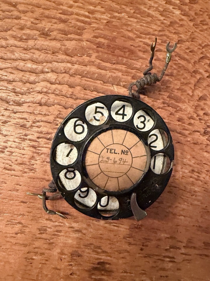 Automatic Electric Co. Telephone Dial early 1900s | eBay