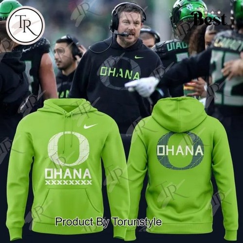 Oregon Ohana 2025 Green Hoodie | eBay